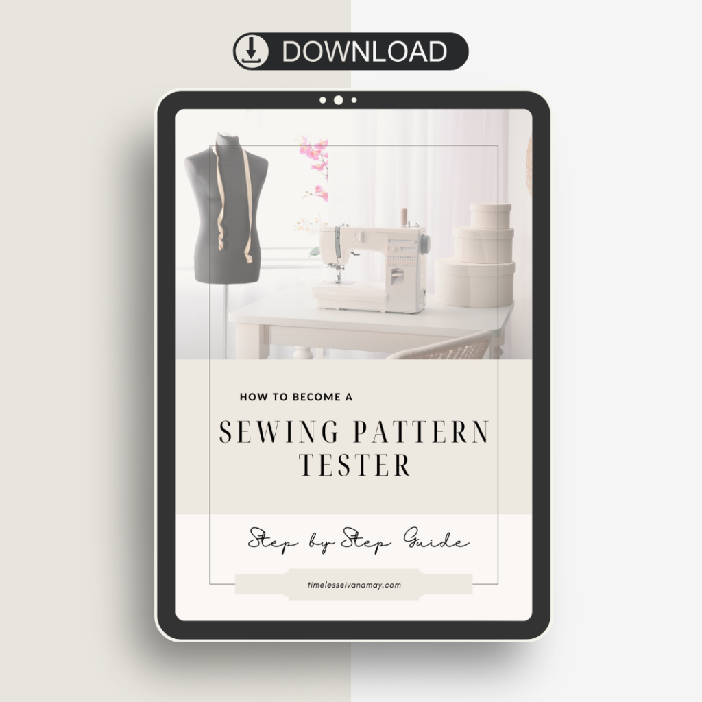 How to become a Sewing Pattern Tester Free Download